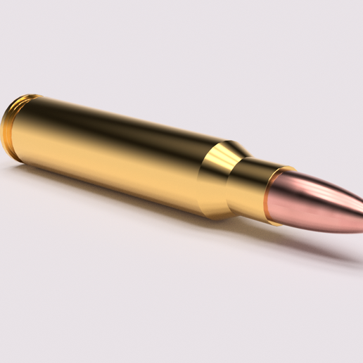 🔫 5.56 NATO Dimensionally Accurate・ STL File for 3D printing・Cults