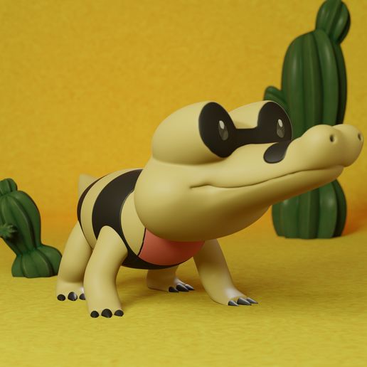 shiny sandile evolution