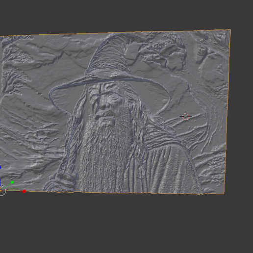 Free STL file gandalf the lord of the rings 🧙‍♂️ ・Object to download ...