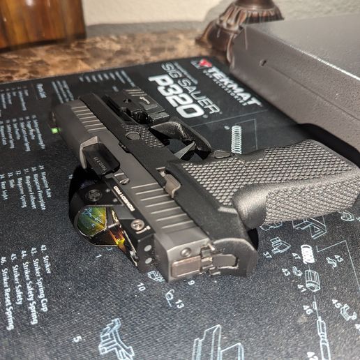 ⚽ P320 X Compact Module Grip・ STL File for ・Cults