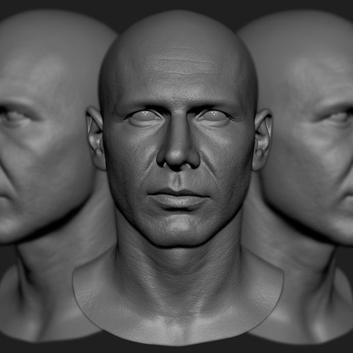 🚙 Harrison Ford likeness sculpt 3D model・ OBJ File for 3D printing・Cults