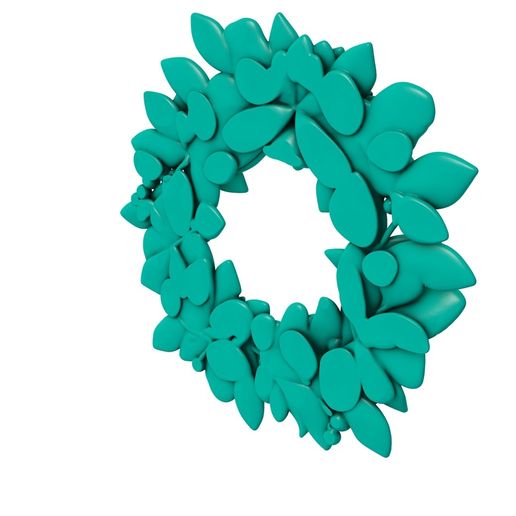 🎄 Christmas wreath / 3d Christmas wreath / wreath stl / wreath / winter ...