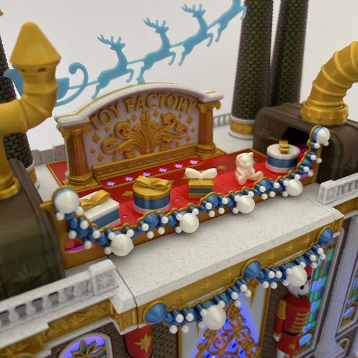 🧑‍🏭 THE TOY FACTORY (Static Version)・ 3D File for 3D printing・Cults