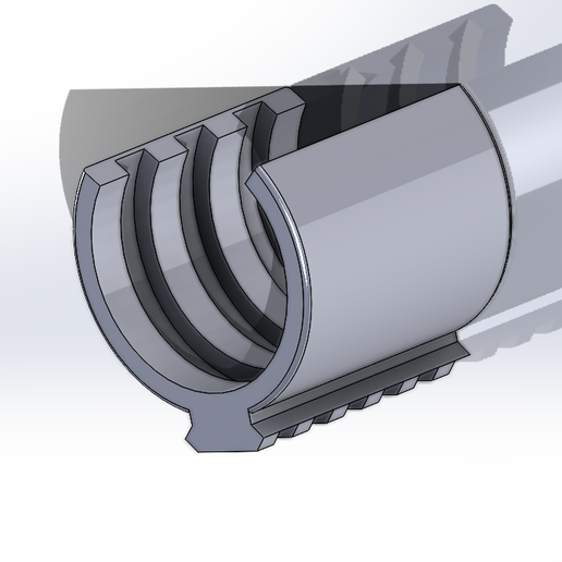 🔫 M203 Foregrip Rail・Free STL File for 3D printing・Cults