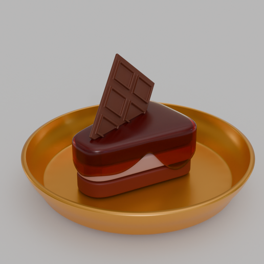 Archivo 3D Cake 3D Model 🍰 ・Modelo para descargar e imprimir en 3D・Cults