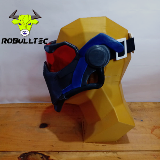 🫡 Soldier 76 mask | Overwatch・ STL File for 3D printing・Cults