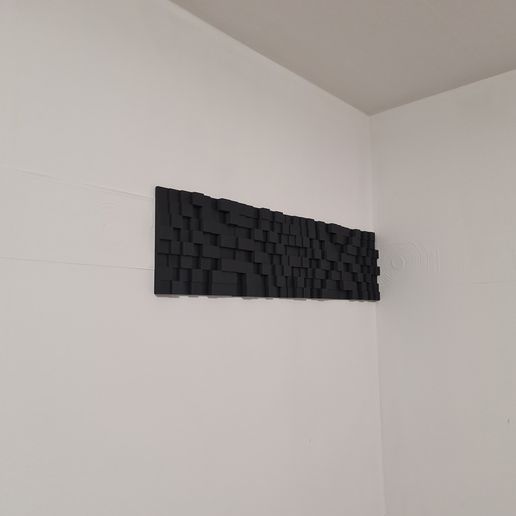 3D printed Acoustic Diffuser Panel - 5000 Hz - 2 Dimensional・Cults