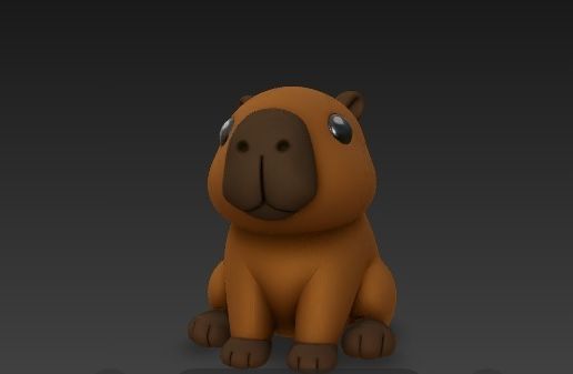 🔌 Capibara for 3d printing・Free OBJ File for 3D printing・Cults
