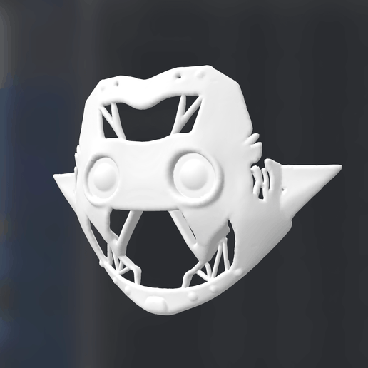 OBJ file All-Night Mask - 3D Print Model (HD Quality) 🎮 ・3D printing ...