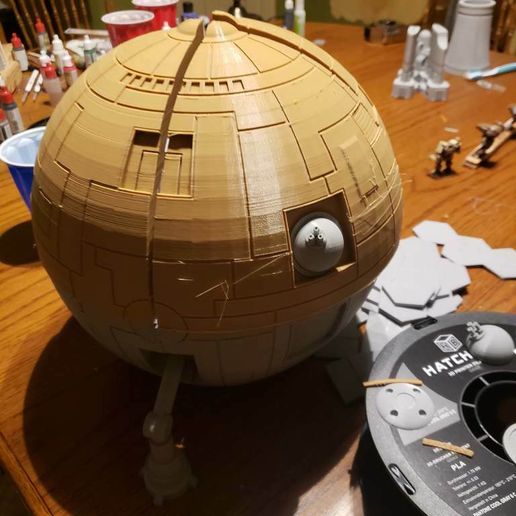 🚀 Large Ball spaceship・Free 3D File for ・Cults
