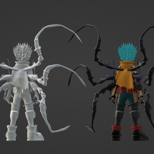 🦹 Deku Overlay - My Hero Academia・ STL File for 3D printing・Cults