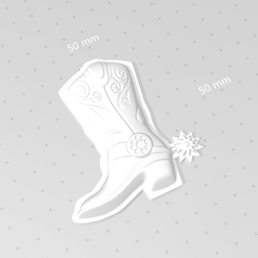 🤠 Cowboy Boots - Molding Arrangement EVA Foam Craft・ STL File for ・Cults