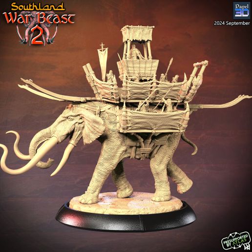 STL file Sept 2024 - Southland Warbeast-2 🎲 ・3D printer model to download・Cults
