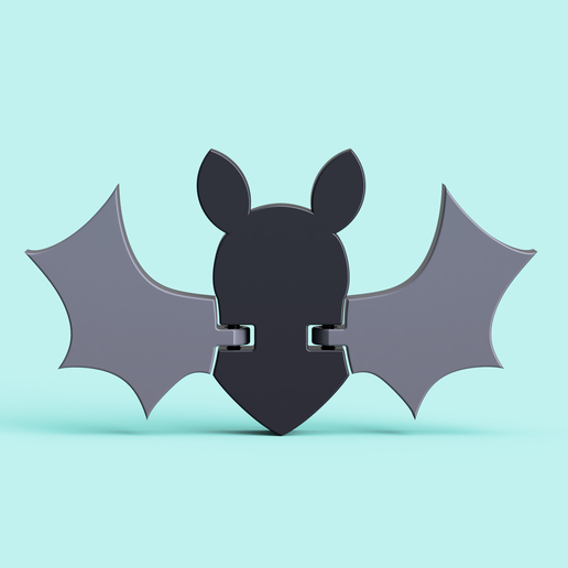 Free STL file Articulated Bat 🦇 (STEP)・3D printing idea to download・Cults