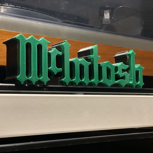 📱 McIntosh logo・ STL File for ・Cults