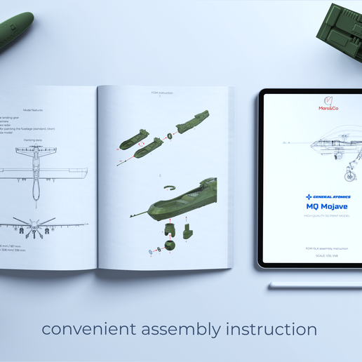 🦅 MQ Gray Eagle STOL UAS drone HIGH QUALITY 3D PRINT MODEL・ 3D File for ...