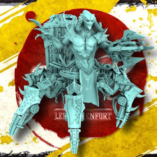 🤖 Demon Drider of Excess・ 3D File for 3D printing・Cults