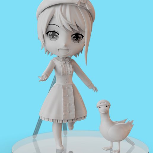 👾 Oozora Subaru V2 Hololive Fanart Accessoires・Fichier 3D pour ・Cults