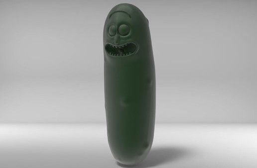 👫 Pickle Rick・ STL File for ・Cults