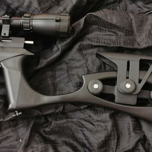 3D printer UNIVERSAL CHEEK PAD (REST) FOR ARTEMIS / SMK / SPA P15 ...