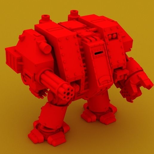 🤖 Dread ancient robot of Empire・ STL File for 3D printing・Cults