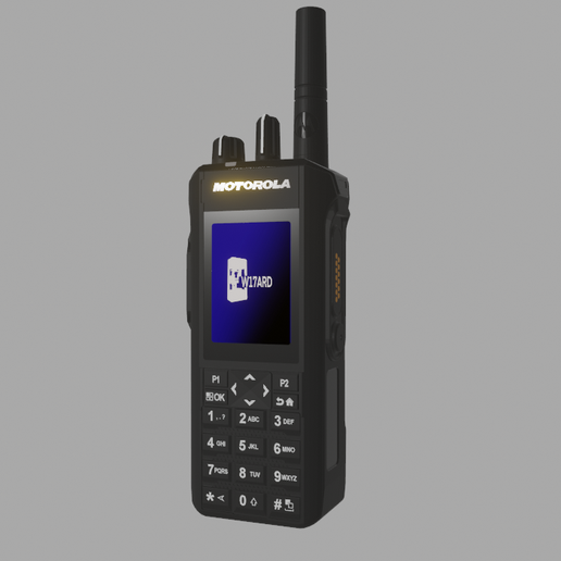 📞 MOTOROLA MOTOTRBO R7・ STL File for ・Cults