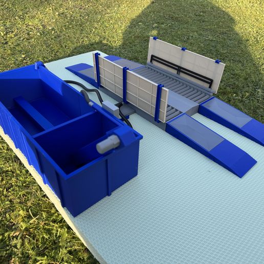 🚜 Tire washer 1:14・ 3D File for 3D printing・Cults