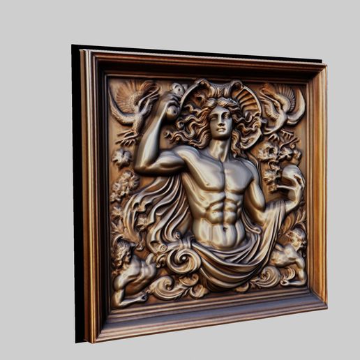 🏛️ Apollo Greek God 3D Printer・ 3D File for 3D printing・Cults
