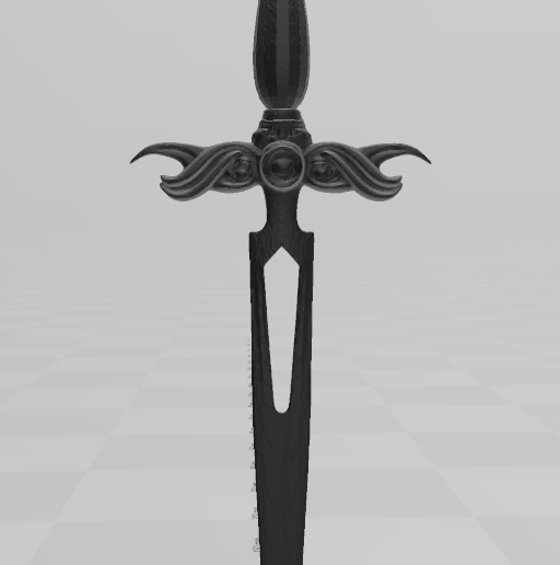 🧛 Medieval Vampire dagger・ STL File for 3D printing・Cults