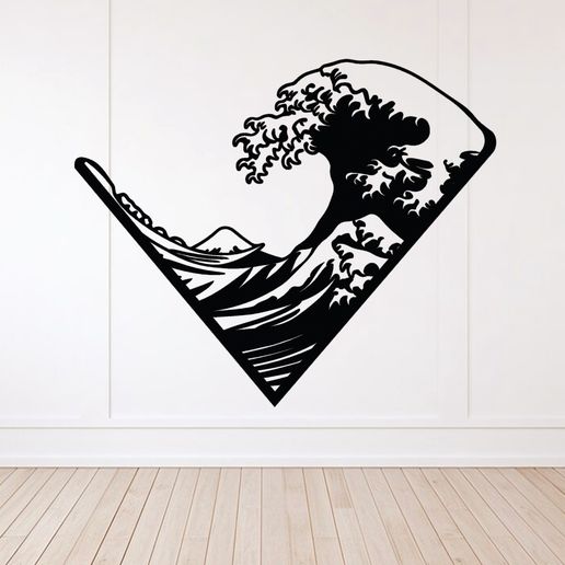 🌊 Wave・ STL File for 3D printing・Cults