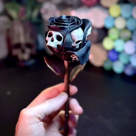 🌹 The forbidden rose・Free STL File for 3D printing・Cults