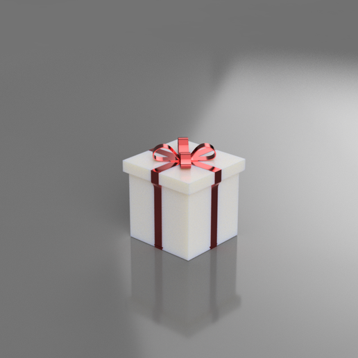 🎁 Xmas gift puzzle box・ STL File for ・Cults