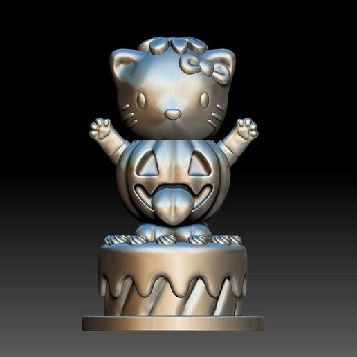STL file Hello kitty 3D model 👋 ・3D printing idea to download・Cults
