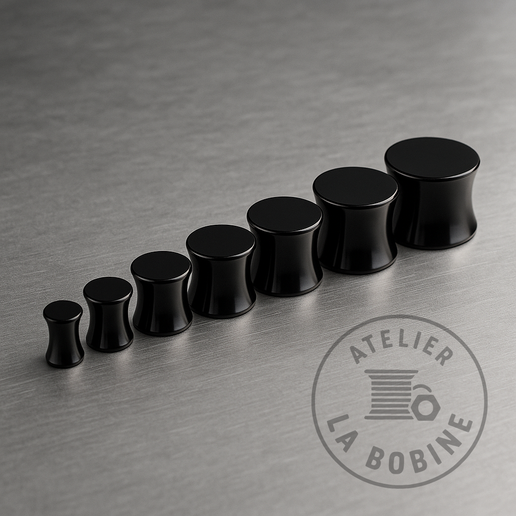 👂 3D Printable Concave Ear Plugs - Sizes 3mm to 10mm - STL Files・Free ...