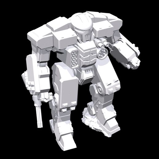 🎲 American Mecha Game Atlas III Proxy・ STL File for ・Cults