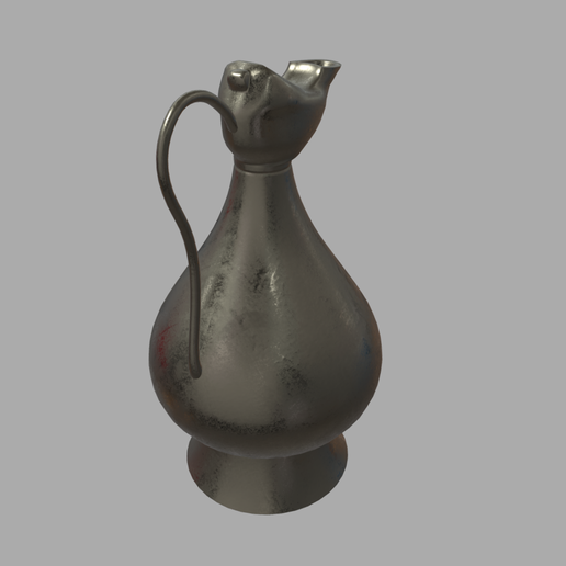 STL file Vintage Oil Lamp // Design 01 🛢️ (OBJ)・3D printer design to ...