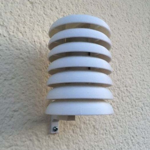 3D printing Radiation / Weather shield for Netatmo outdoor sensor・Cults