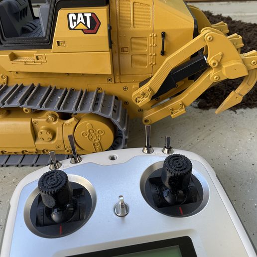 🚧 Construction Equipment Joystick for Flysky FS-I6S and I6X・ STL File ...