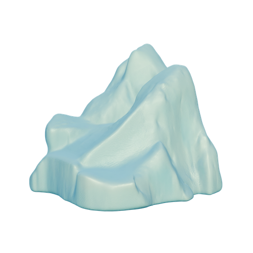 🧊 Ice Base / Frozen Mountain / Glacier / Corner・ STL File for 3D ...