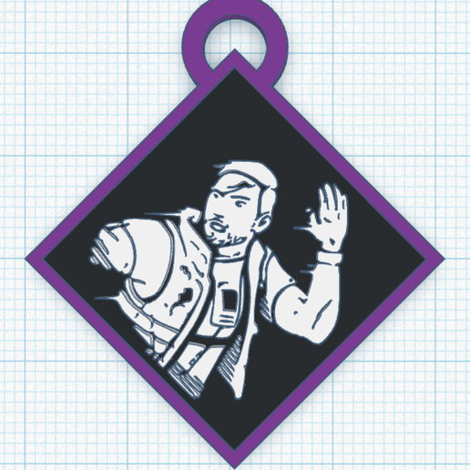 🗝️ Keychain Dead By Daylight - Made for This・ STL File for 3D printing ...