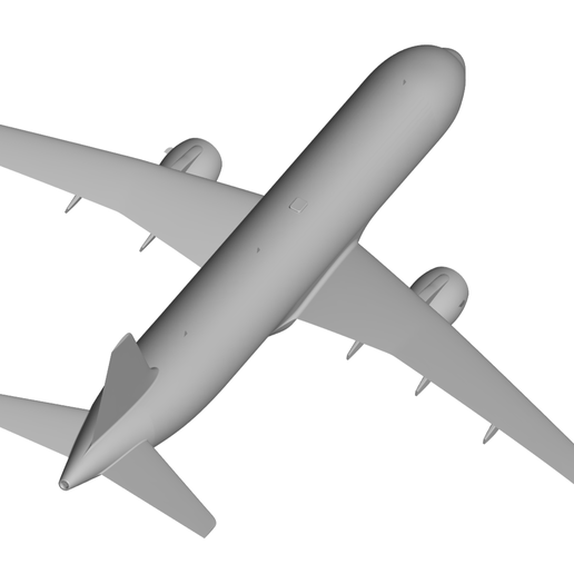 ️ Airbus A320・ OBJ File for 3D printing・Cults