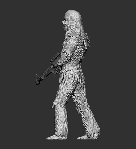 STL file Chewbacca ・Design to download and 3D print・Cults