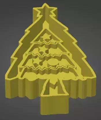 STL file Christmas tree cookie cutter 🎄 ・3D print object to download・Cults