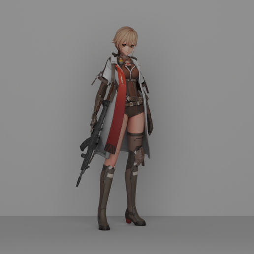 🔫 GROZA GIRLS' FRONTLINE 2: EXILIUM・ STL File for 3D printing・Cults