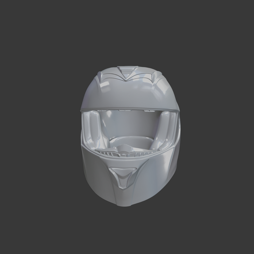 🏍️ Full-Face Motorcycle Helmet – 3D Printable Helmet Model・ STL File ...