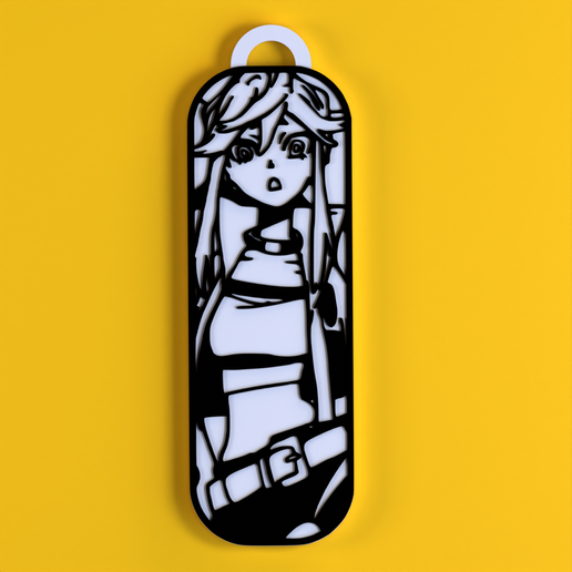 STL file llavero anime Riyo Reaper - Gachiakutan llaveros 🗝️ ・3D ...