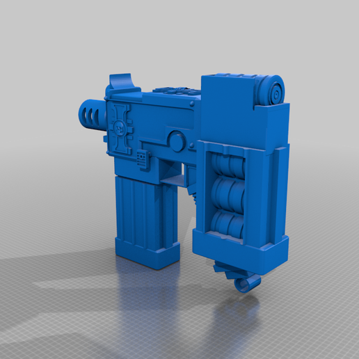 🔩 FHW: Jupiter Pattern Bolt Pistol basic (cosplay)・Free 3D File for ・Cults