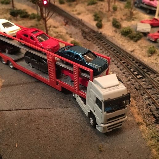 🚚 Truck Auto Car Carrier N Scale 3D print model・ STL File for 3D ...
