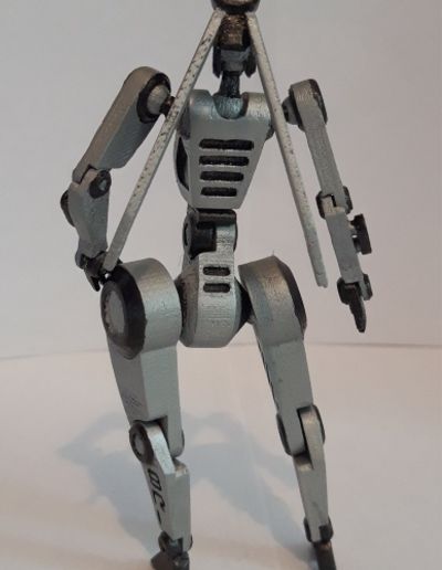 🤖 BRI Robot Gal v1.0・Free 3D File for ・Cults