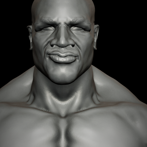 STL file Evander Holyfield Fanart 🎨 ・3D printable model to download・Cults